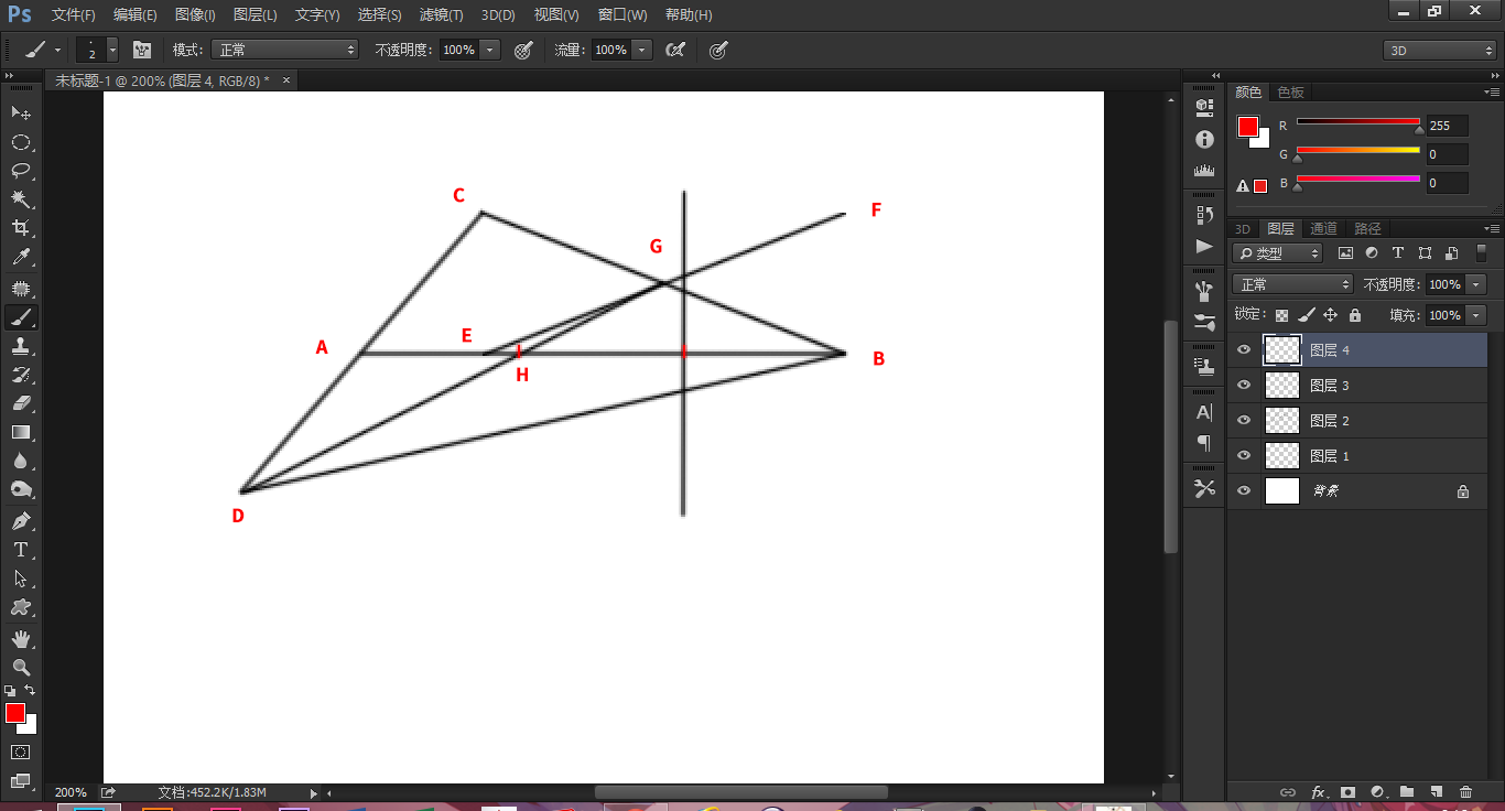 PS中，如何让参考线实现4等分，16等分 ps 等分参考线 | 个人技术网_前端_后台_php_div_css_linux_javascript_seo