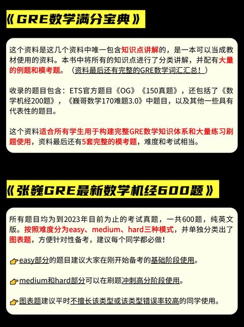 张巍老师GRE 的想法: GRE数学170刷题指南（新）详细版⚠️ | GRE新版考试实行以来，容错率下降在GRE数学上表现的很明显，以前… - 知乎