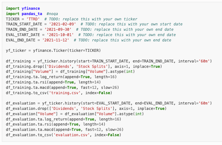 想飞的石头 的想法: 算法交易新平台TensorTrade | 一个用于算法交易的新Python 库。TensorTrade 是一个开源 ...