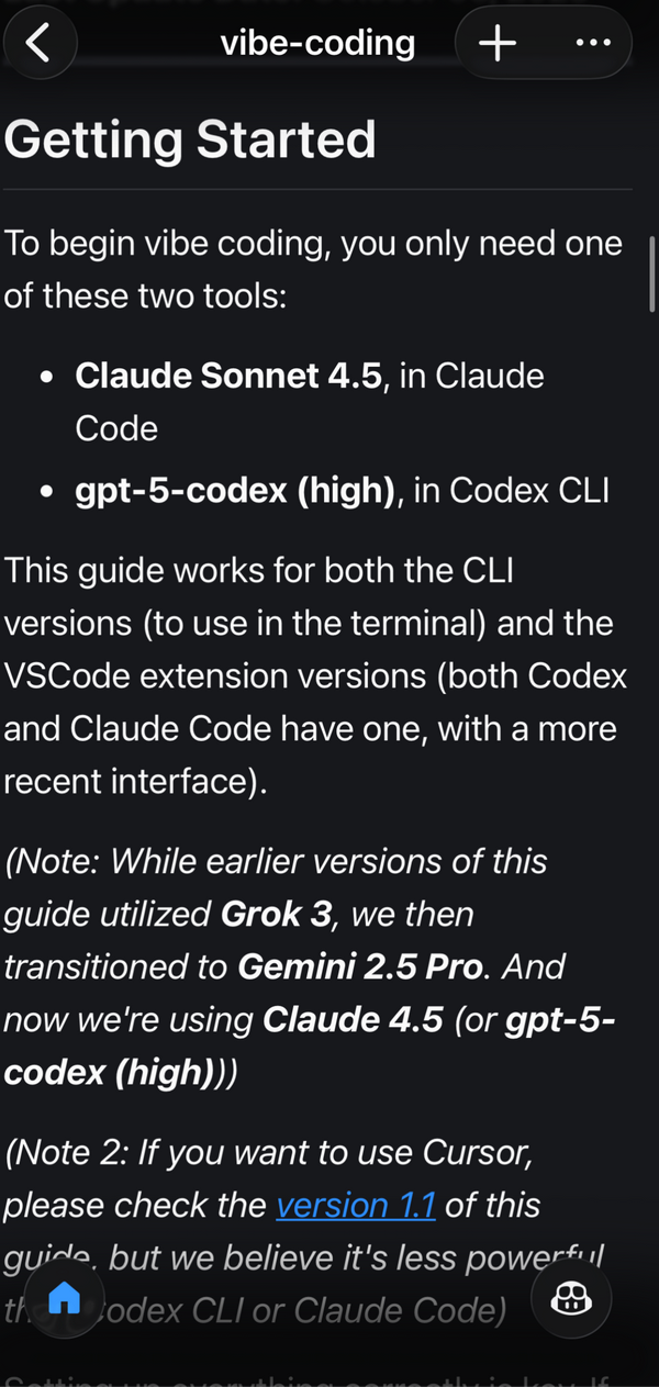 Sylearn 的想法: GitHub项目推荐：vibe-coding｜以 AI 驱动的沉浸式“氛围编程”指南 | vibe-coding 是一个围绕“大语言模… - 知乎