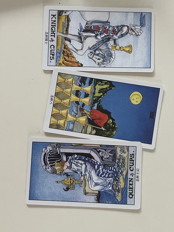 物理滚出拆那 的想法: 有没有老师解释一下这三张牌在情感上的含义 | 我是塔罗牌初学者，刚对情感进行占卜是这样的牌，我自己没太深的理解我感觉有 ...