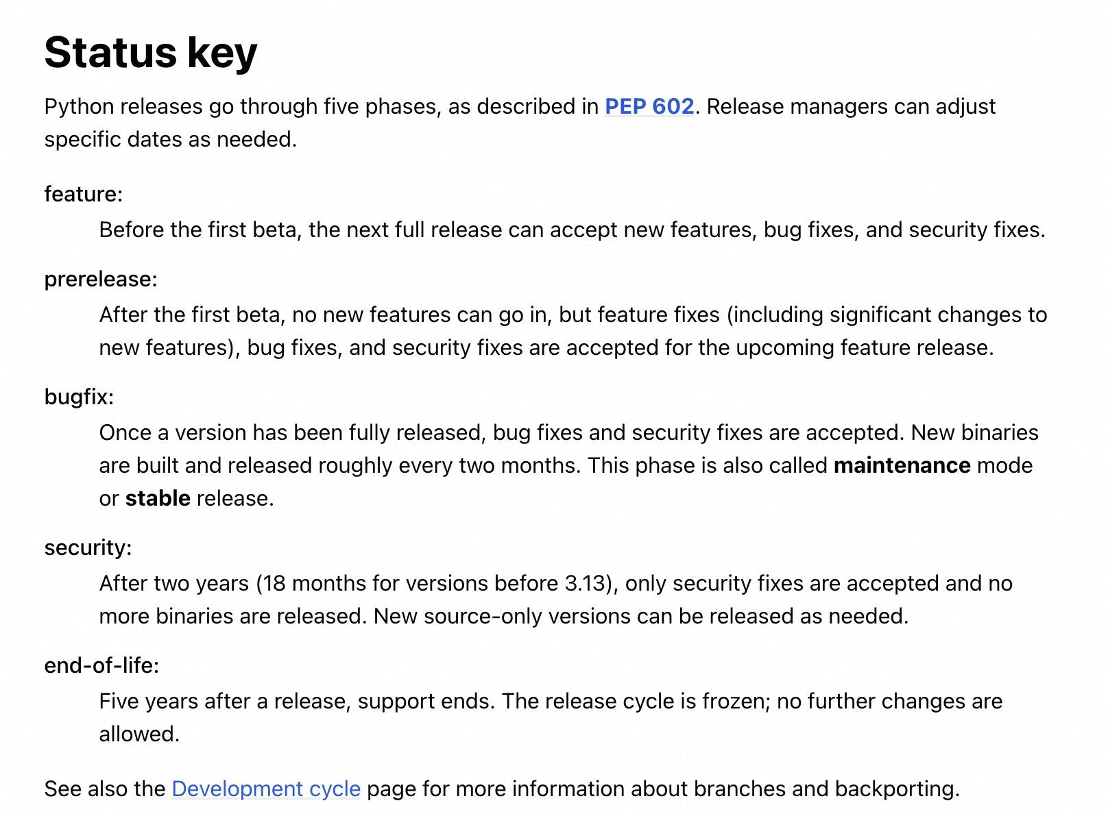 王云峰 的想法: Python3.9 即将停止官方支持 | 2025年10月7日，Python3.9版本正式发布5年后，Python官方将停止对Python3.… - 知乎