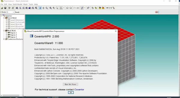 cadcenter 的想法: Coventor产品: CoventorMP v2.000 Build 2021-08-31 for Win10 64bit 1DVD（MEMS系统设计、制造和 ...