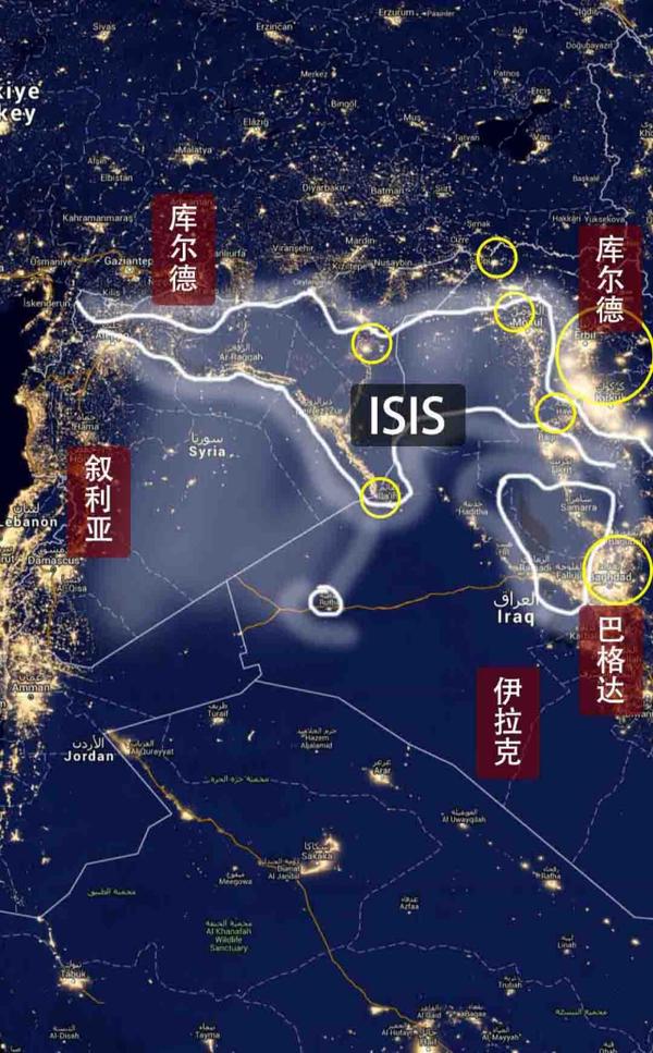 ISIS地理学——ISIS疆域有多大？ - 知乎