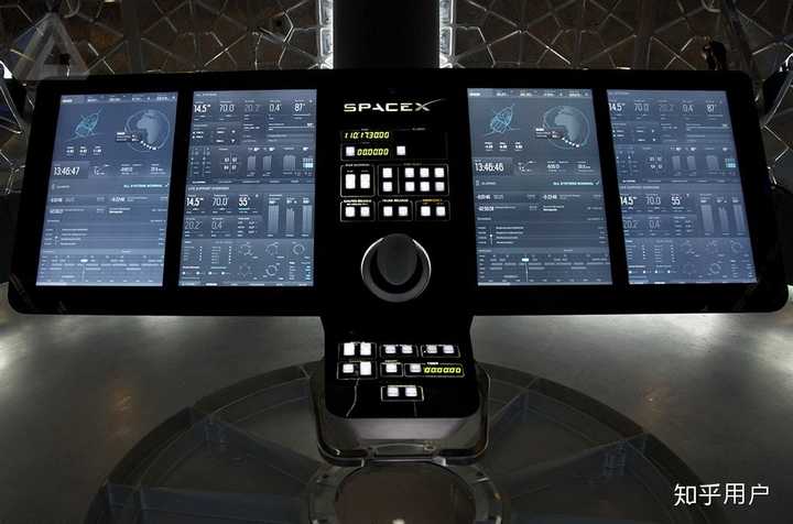 SpaceX 龙飞船中的新触控交互操作系统，意味着什么？ - 知乎