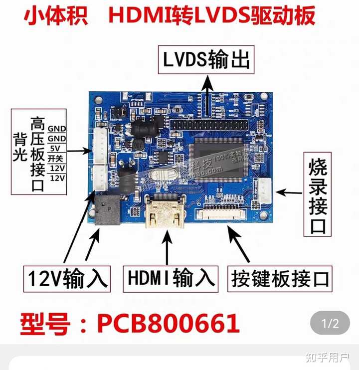 lvds接口可以直接上线转vga吗? - 知乎