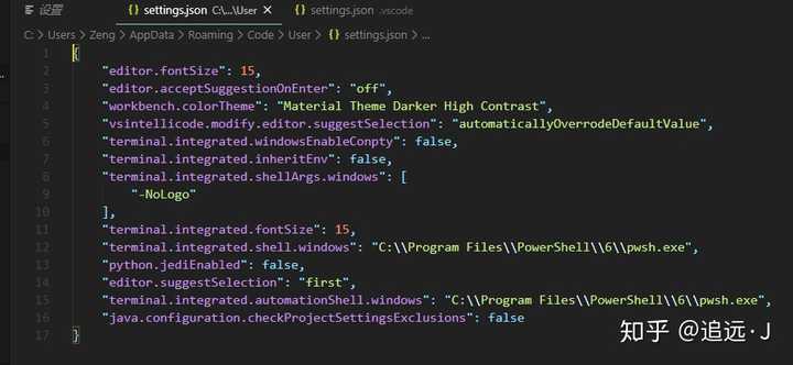 settings.json是什么?对VS Code有什么用？ - 知乎