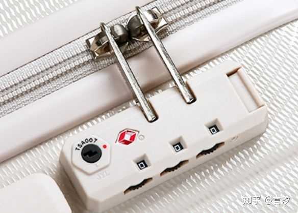 哪种行李箱密码锁安全性高一点? - 知乎