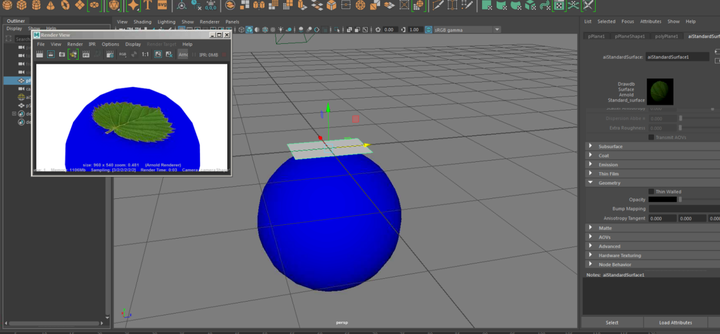 Maya自带Arnold如何渲染透明贴图？ - 知乎