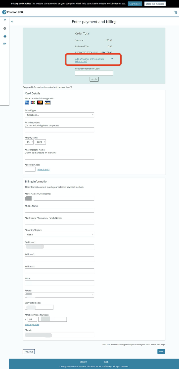 PTE考试流程和报名费用能介绍一下吗？ - 知乎