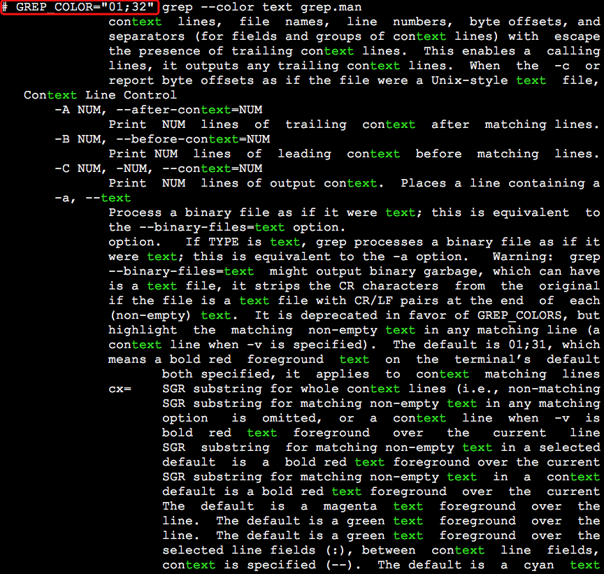 grep之染色 - 知乎