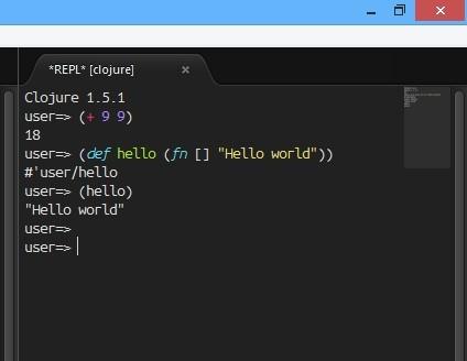 SublimeREPL的Clojure命令行问题 - 知乎
