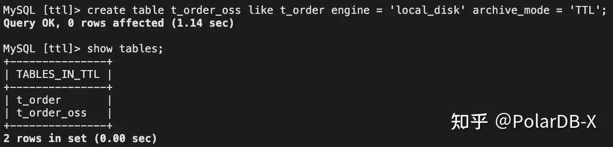 实践教程之使用PolarDB-X进行冷热数据归档 - 墨天轮