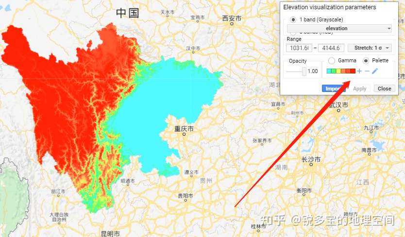 GEE绘制DEM全解析 - XYSGIS - 博客园