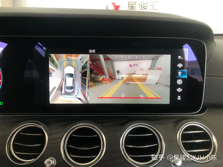 22款奔驰E260 E300加装原厂360全景环影可视系统 - 知乎