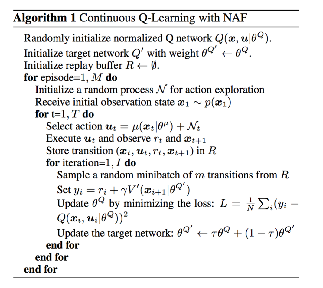 DQN从入门到放弃7 连续控制DQN算法-NAF - 知乎