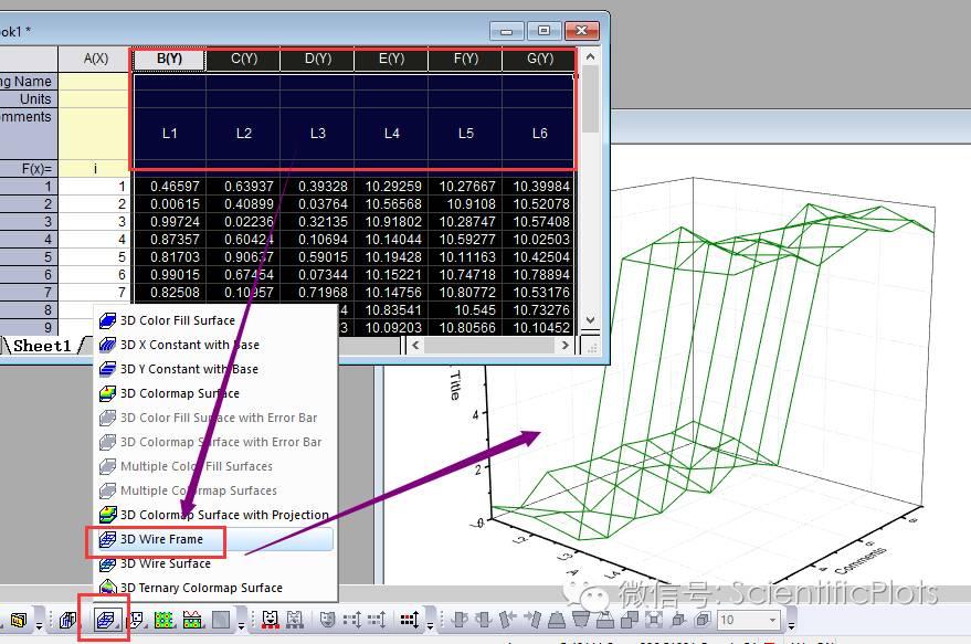 Origin(Pro)：3D图--三维点+线图（3D Line+Scatter Plot） - 知乎
