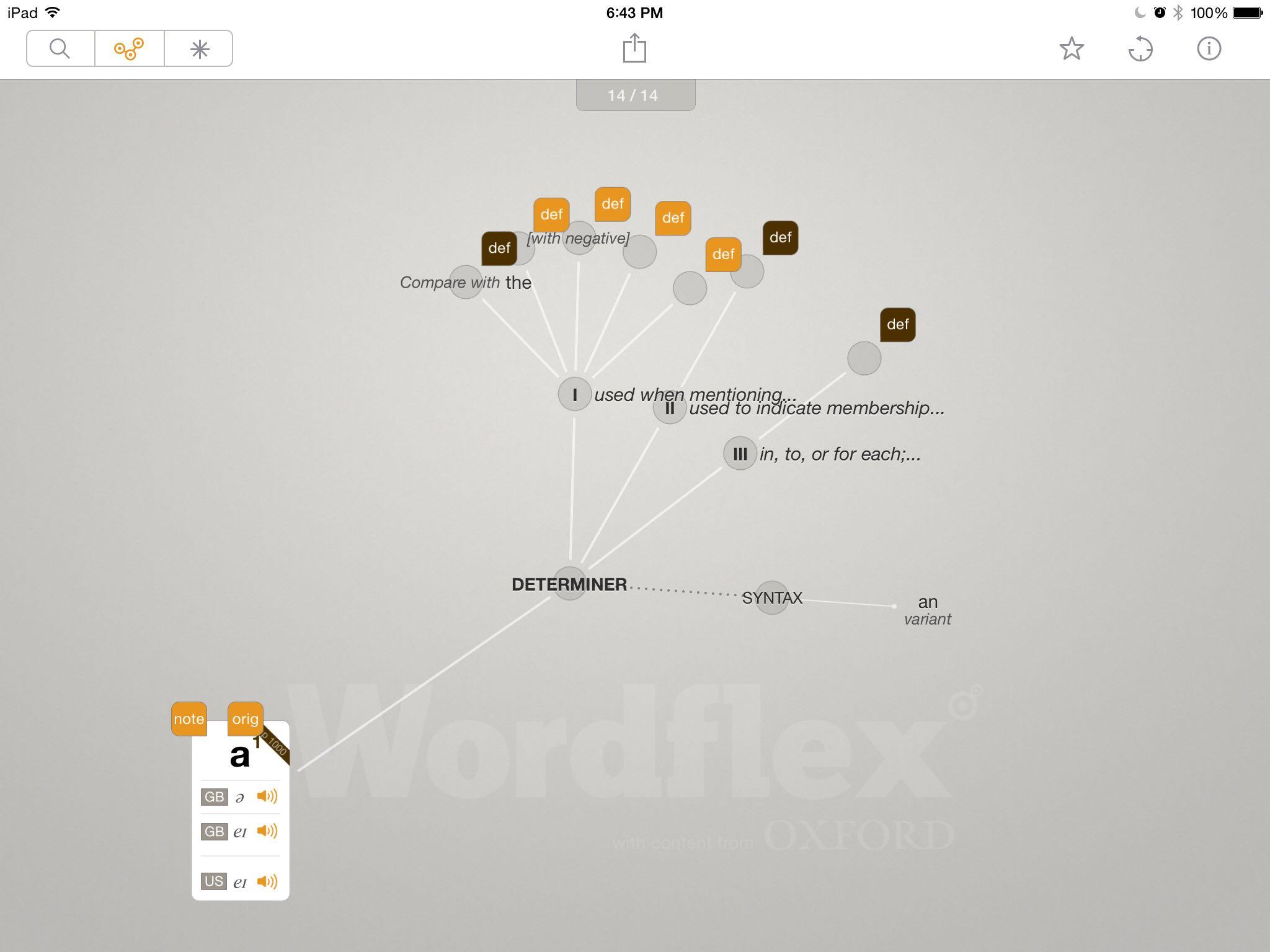 有一个英语记单词的软件，你输入一个词就会变出一张网，连接跟它相关的词，这个软件叫什么？ - 知乎