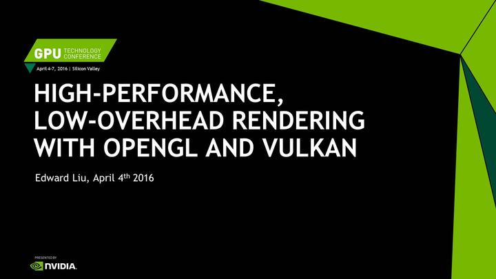 Vulkan - 高性能渲染 - 知乎