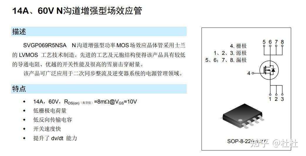 耐压60-80V mos管系列，光伏逆变器MOS管！ - 知乎