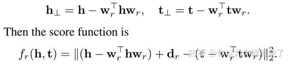 TransH: Knowledge Graph Embedding by Translating on Hyperplanes - 知乎