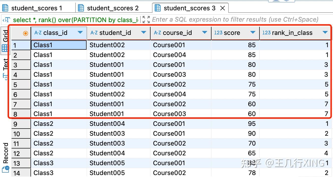 彻底掌握：SQL Window Function - PARTITION, ROWS, RANGE - 知乎