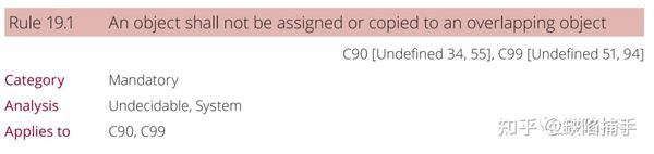 编程规范 之 MISRA C/C++ - 知乎