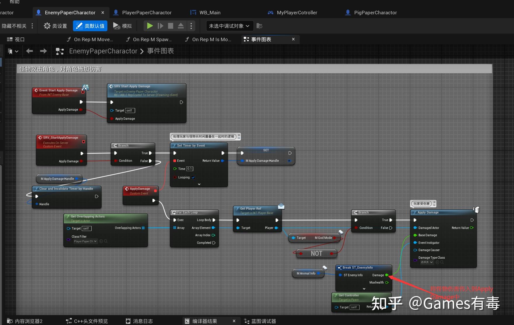 【冒险岛】【UE5】【P4】玩家死亡、复活 - 知乎