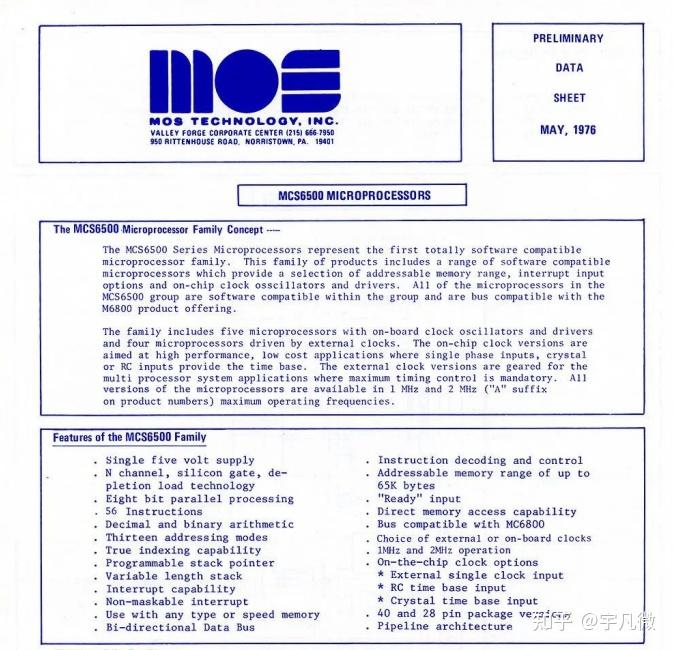 MOS 6502：一串贯穿8090游戏童年的芯片暗号 - 知乎