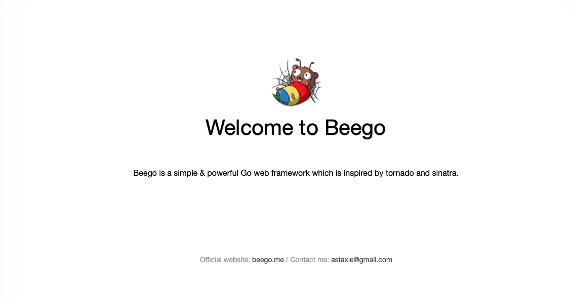 Go web框架——Beego 安装以及初始化 - 知乎