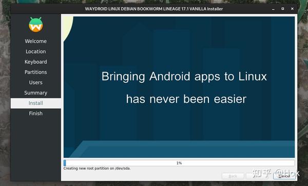 linux上运行android：waydroid终于安装成功并可上网、安装程序 - 知乎