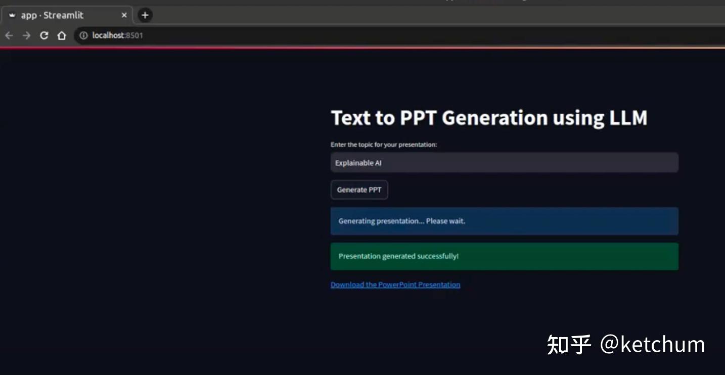 如何利用AI大模型和python-pptx开发一个文本到 PPT 的生成应用 - 知乎