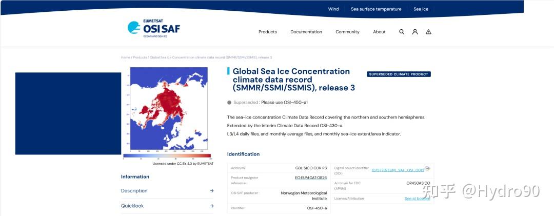 AMSR-2近实时海冰密集度数据(OSI-408-a/OSI-450-a1)介绍及下载 - 知乎