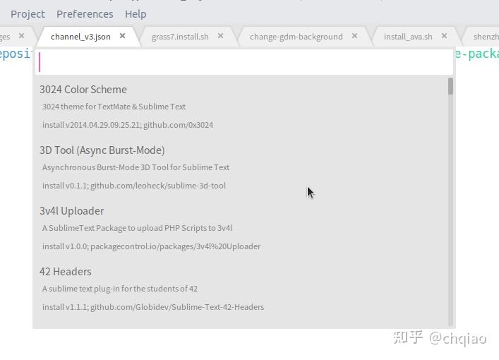 Sublime Text 3 中安装Package Control并配置 - 知乎