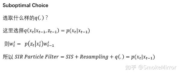 粒子滤波(Particle Filter)(自整理用) - 知乎