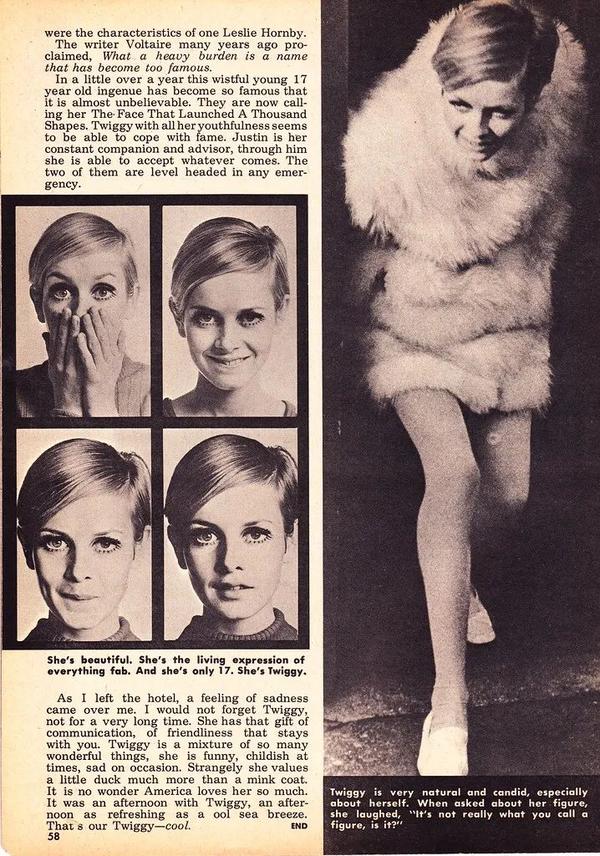 20世纪60年代丨崔姬(Twiggy) - 知乎