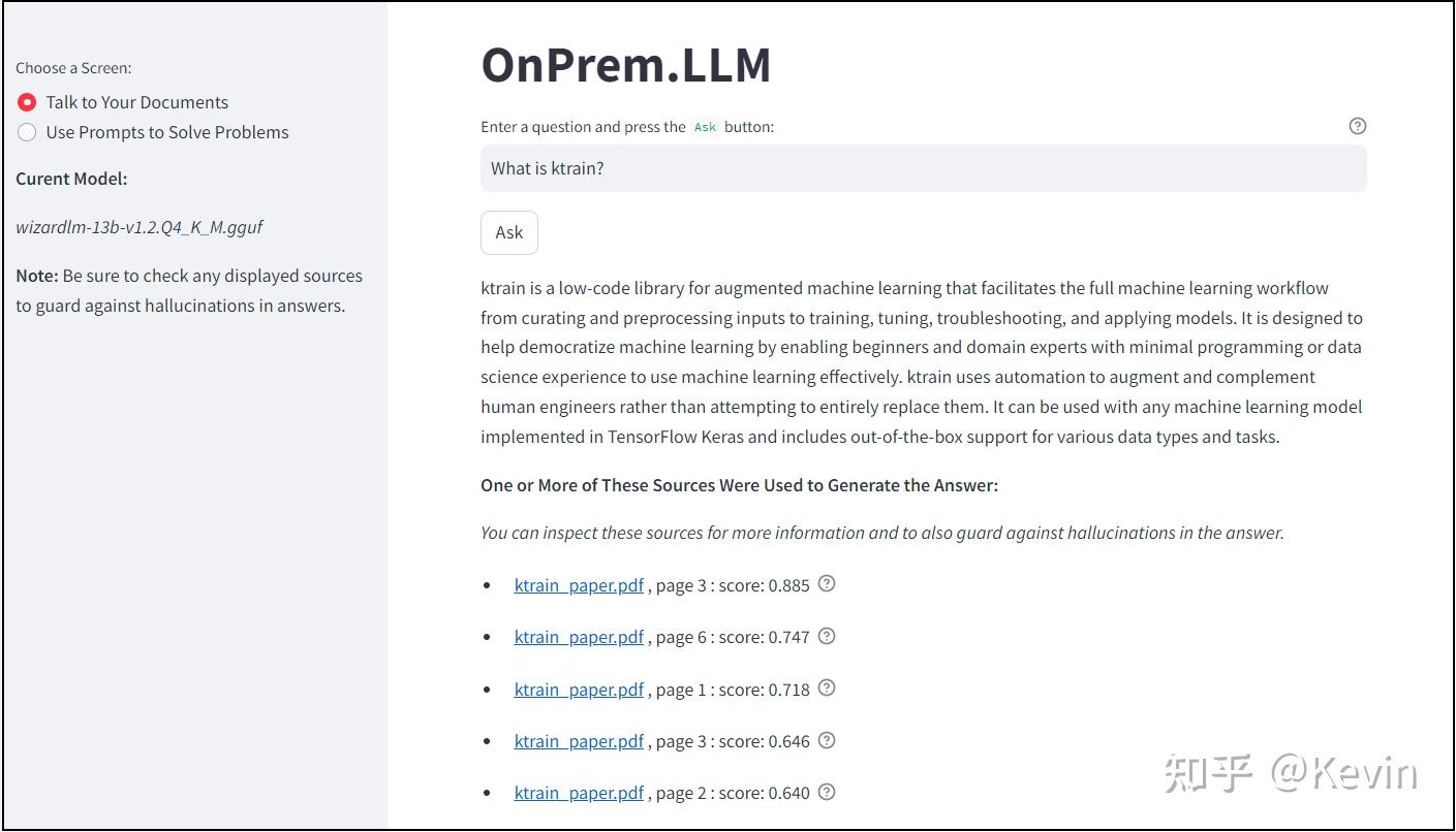OnPrem.LLM：一个轻量级 Python 库，用于使用私有数据运行本地大型语言模型 - 知乎