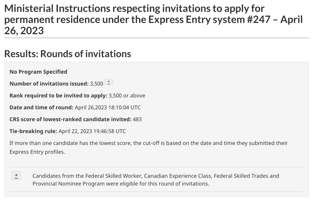 【04.24 - 04.29】加拿大各省移民政策更新 + 抽分汇总！ - 知乎