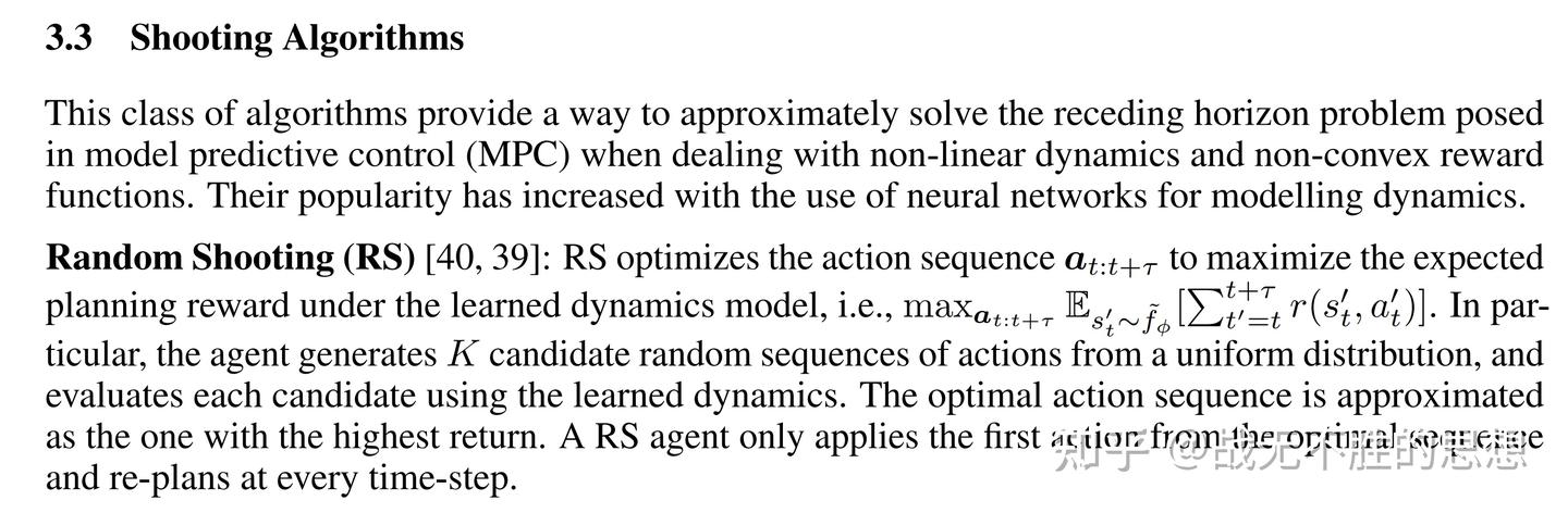 强化学习- 模型 - Benchmarking Model-Based Reinforcement Learning - 知乎