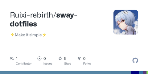 sway wm 简单桌面展示 - 知乎