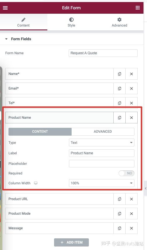 Elementor Form URL 