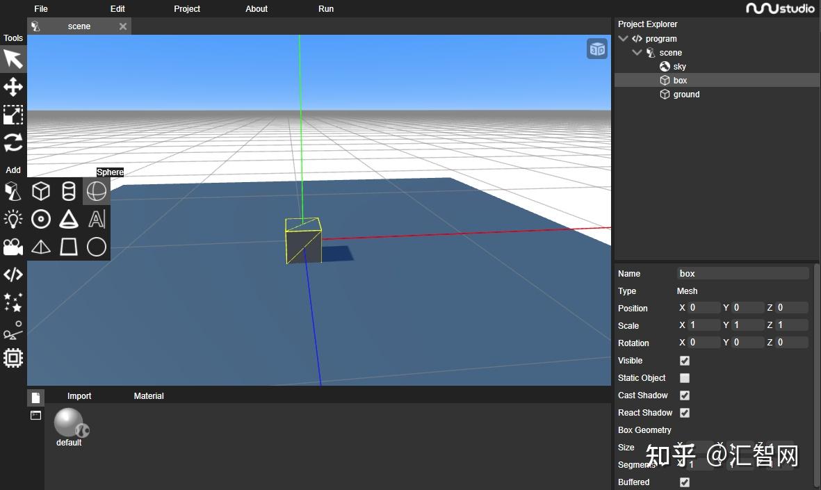 WebGL 3D应用集成开发环境【nunuStudio】 - 知乎