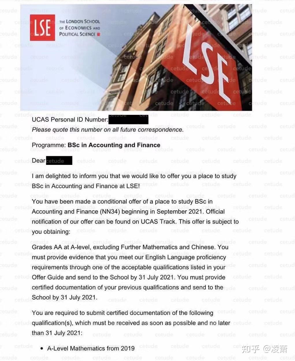 【面面俱到】伦敦政经 LSE 2021 会计与金融本科（AF）与香港大学HKU BBA 工商管理与会计金融 & 法律双学位录取：关于商科类专业 ...