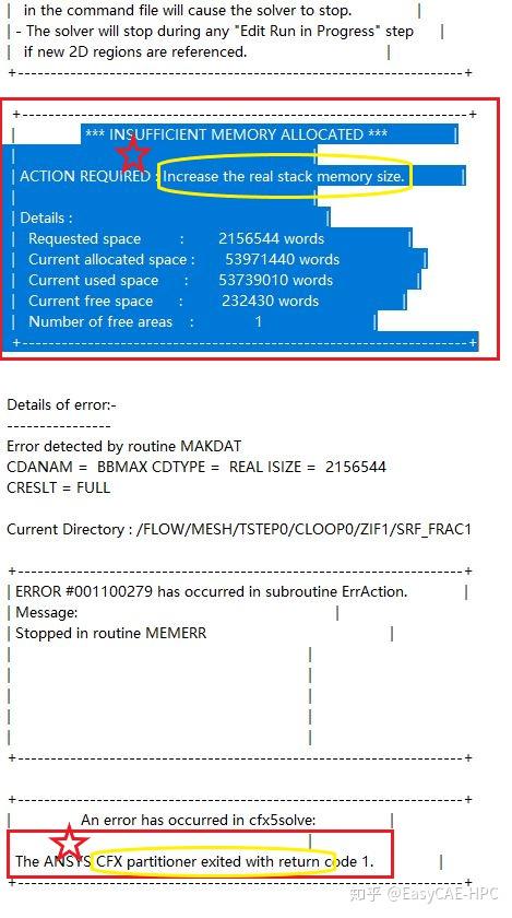 CFX内存错误解决 - 知乎