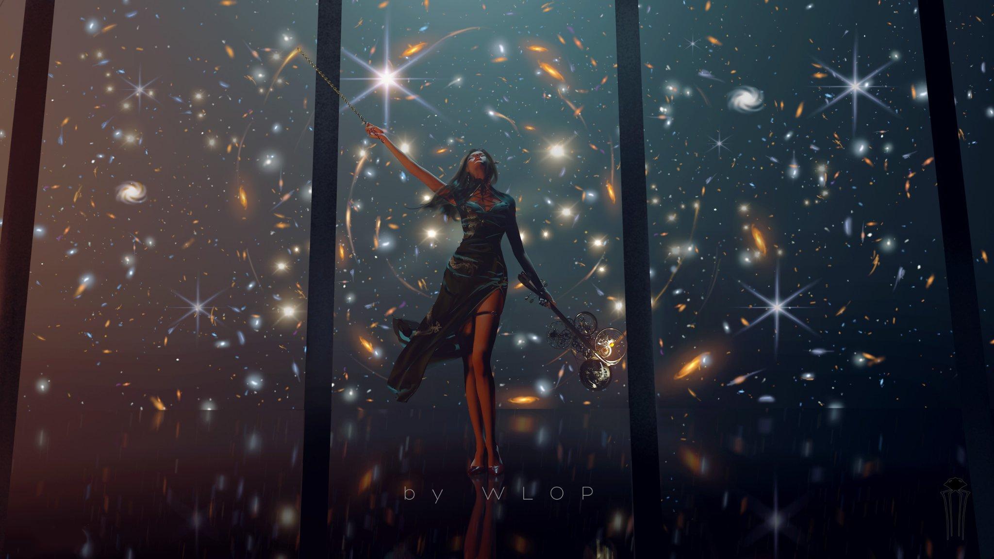 我喜欢的-鬼刀WLOP最新全面屏电脑、手机壁纸&头像无水印-Xilixili猫不语 - 知乎