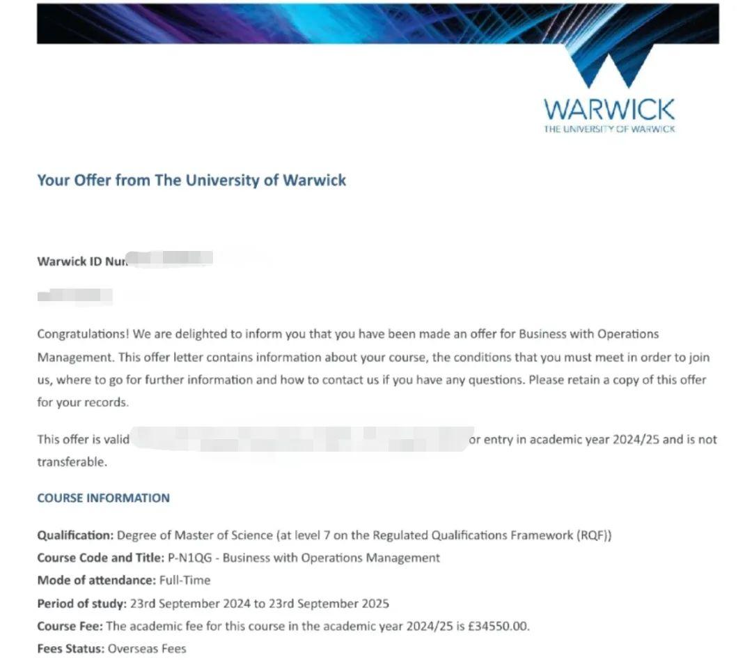 【offer喜报】211大学均分84+，斩获华威大学offer！ - 知乎