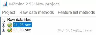 MZmine 2-代谢组学数据处理软件教程 - 知乎
