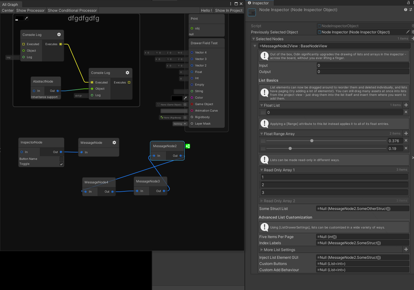 【次时代节点编辑器】NodeGraphProcessor整合Odin - 知乎