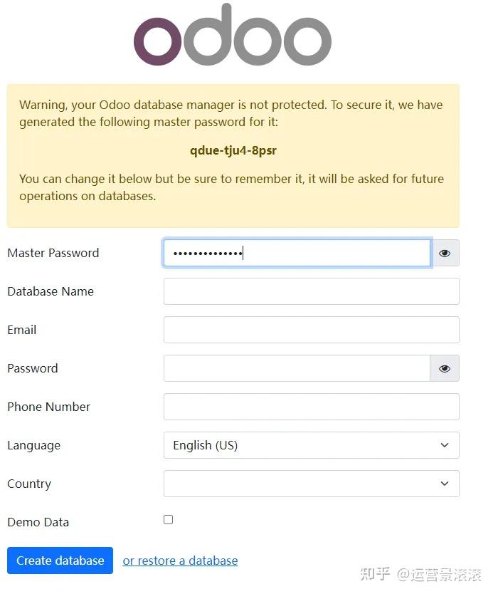 odoo社区版部署，从零开始适合小白 - 知乎