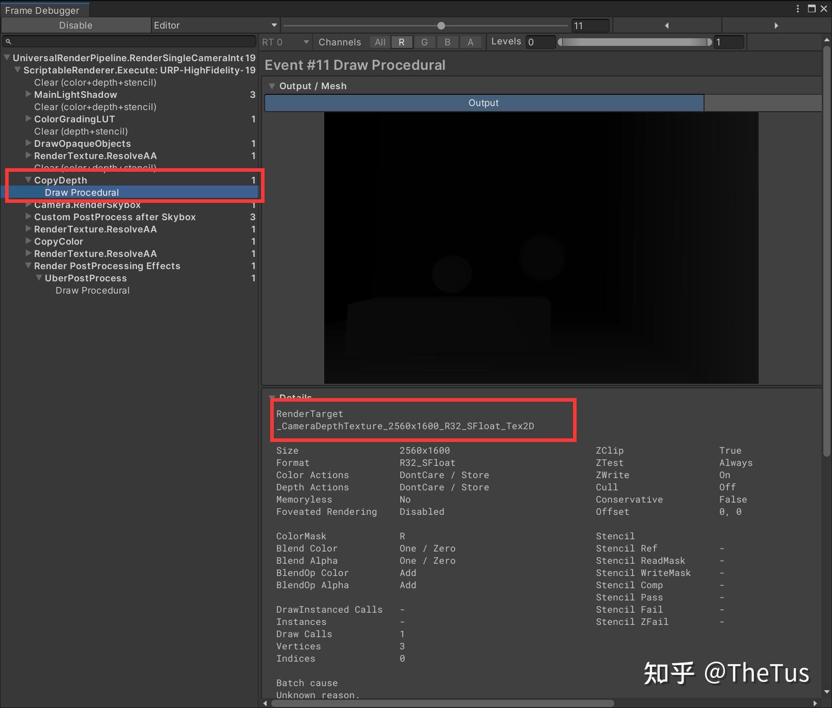 Unity URP 深度/法线图相关总结 - 知乎